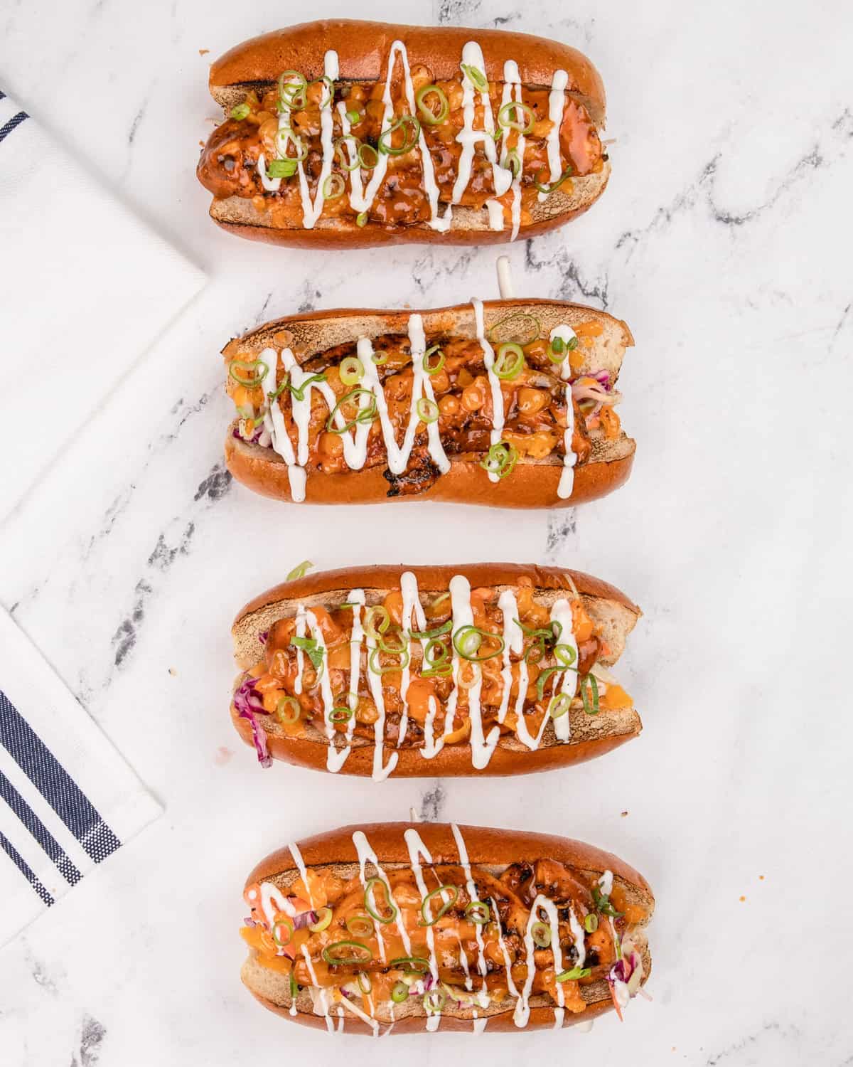 Buffalo chicken bird dogs