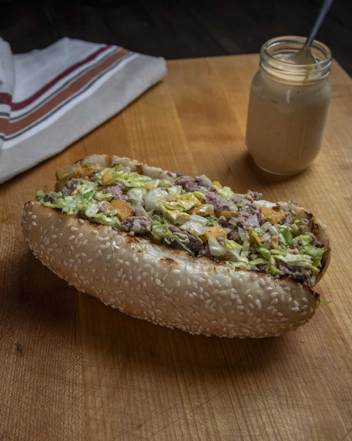 Chopped Big Mac Subs