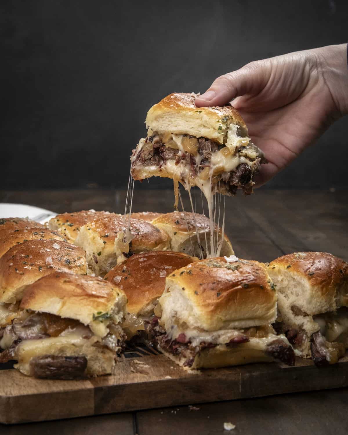 Smoked Beef Short Rib Sliders