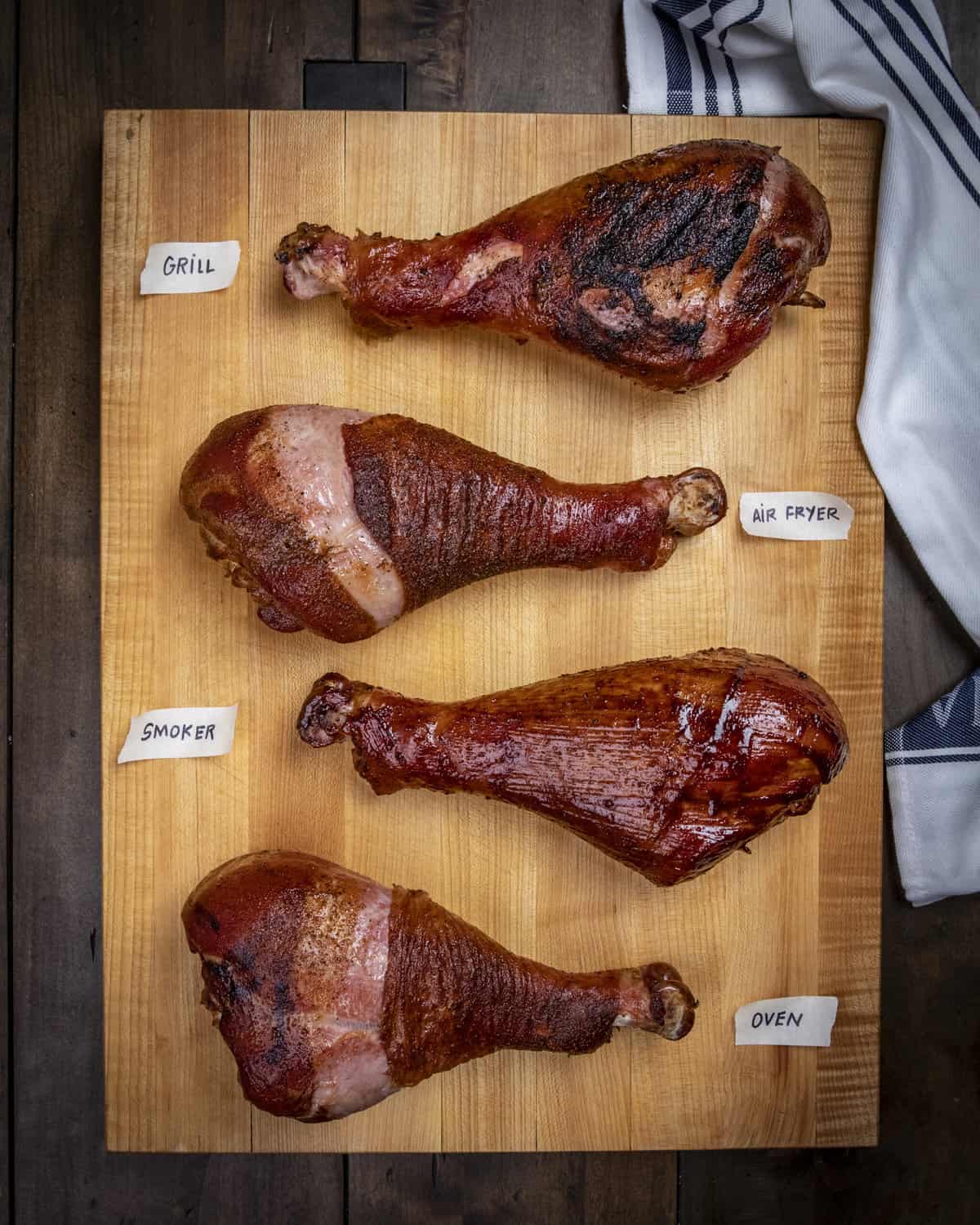 How to cook store bought smoked turkey legs