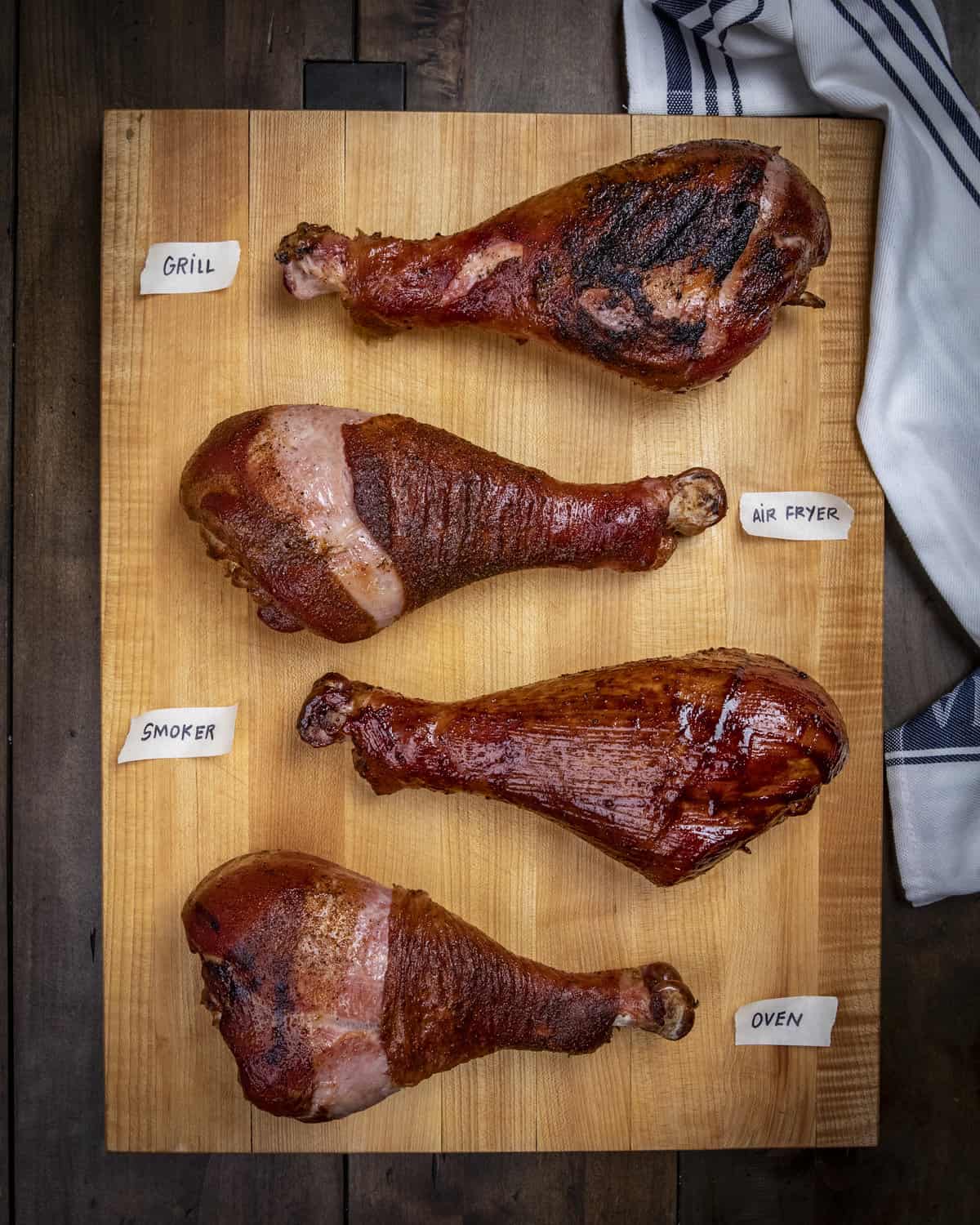 How to cook store bought smoked turkey legs