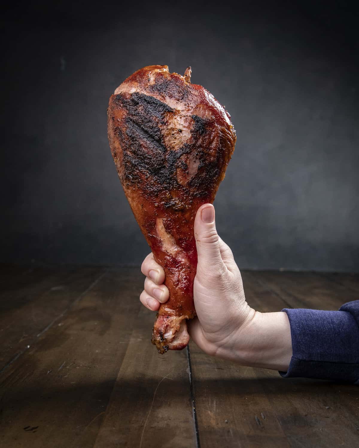 How to cook store bought smoked turkey legs