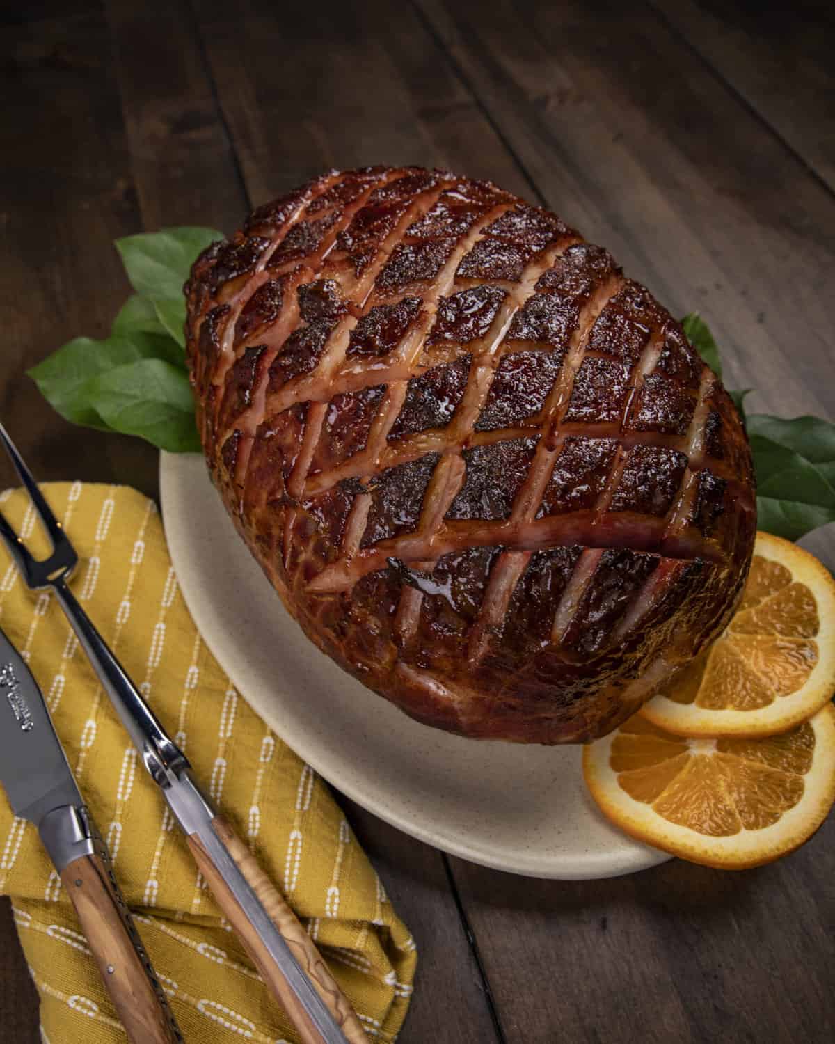 How to smoke a ham in an electric smoker