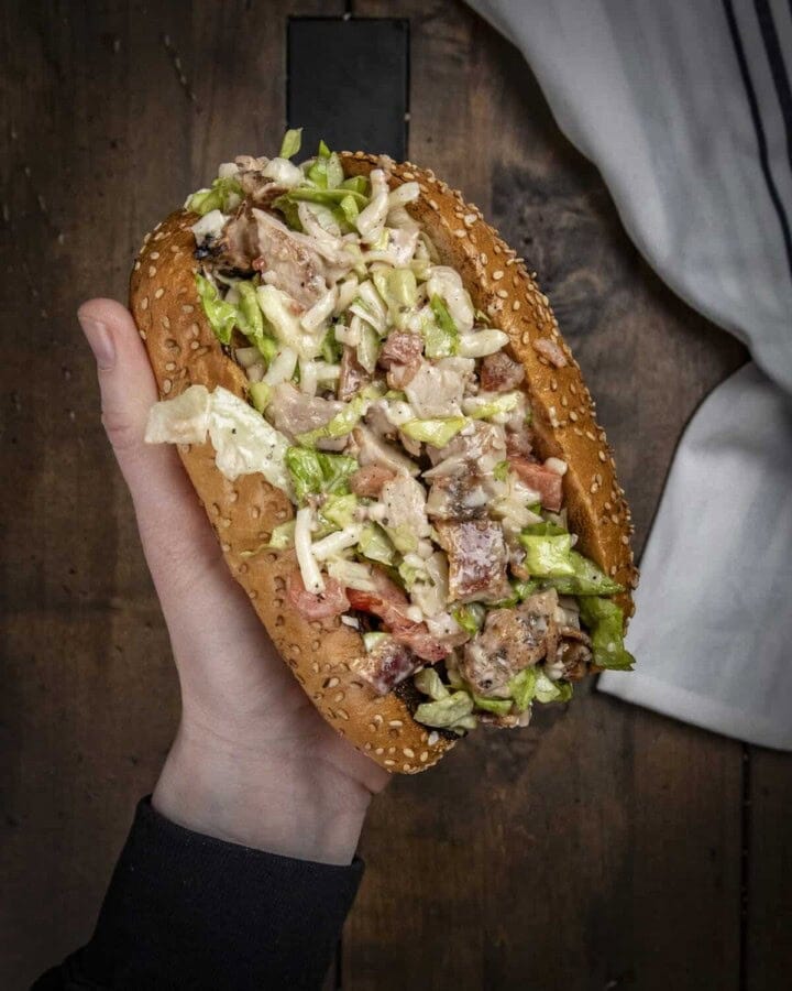 Chopped Chicken Bacon Ranch Sub