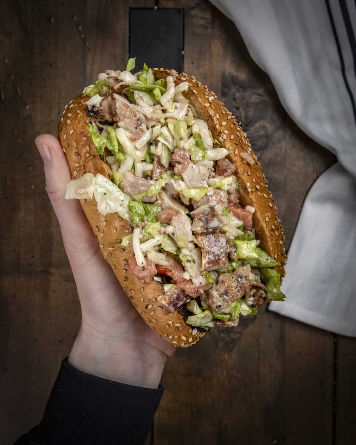 Chopped Chicken Bacon Ranch Sub