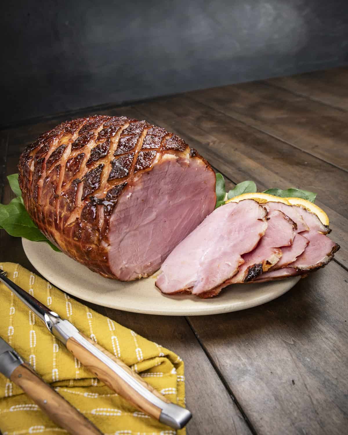 How to smoke a ham in an electric smoker