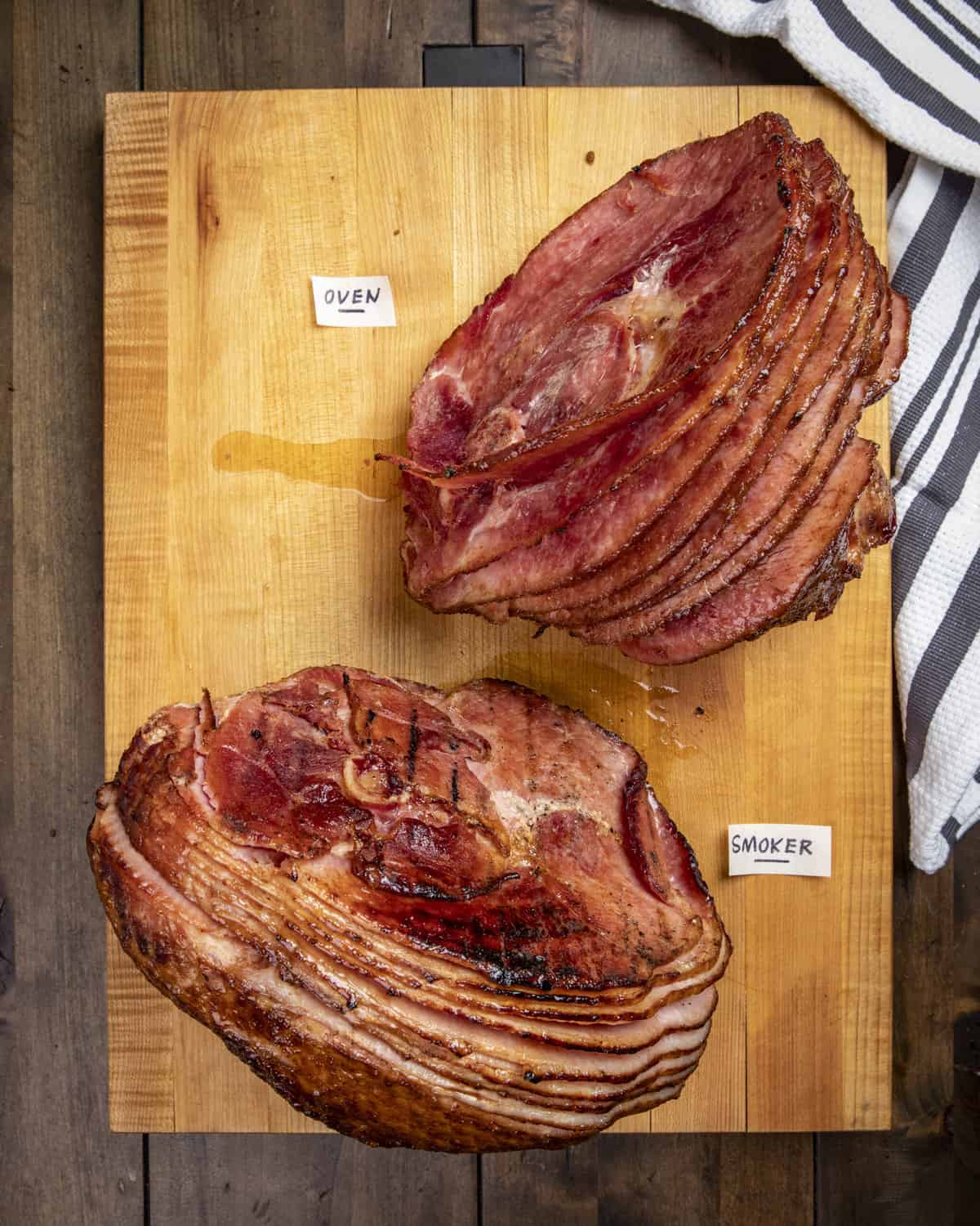 How to cook a spiral cut ham (with glaze)