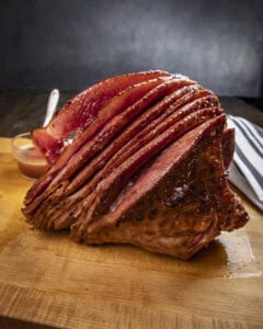 How to cook a spiral cut ham (with glaze)