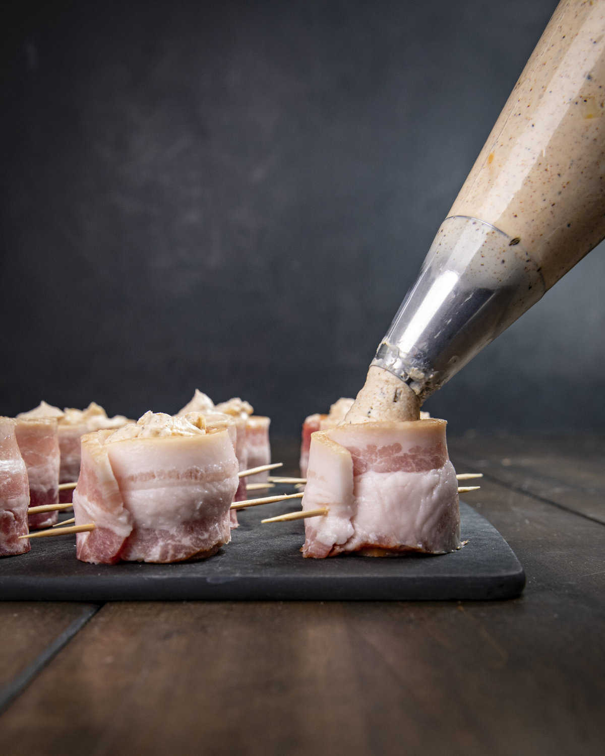 How To Make Smoked Pig Shots (With Maple Bourbon Glaze)