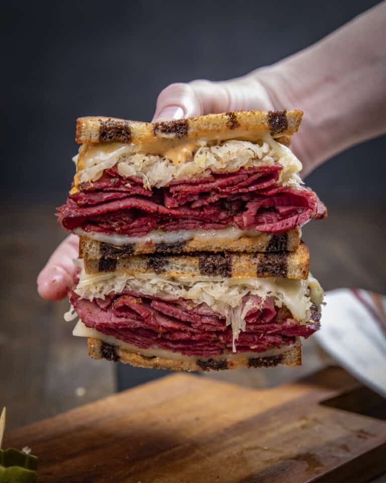 How to make pastrami using store bought corned beef