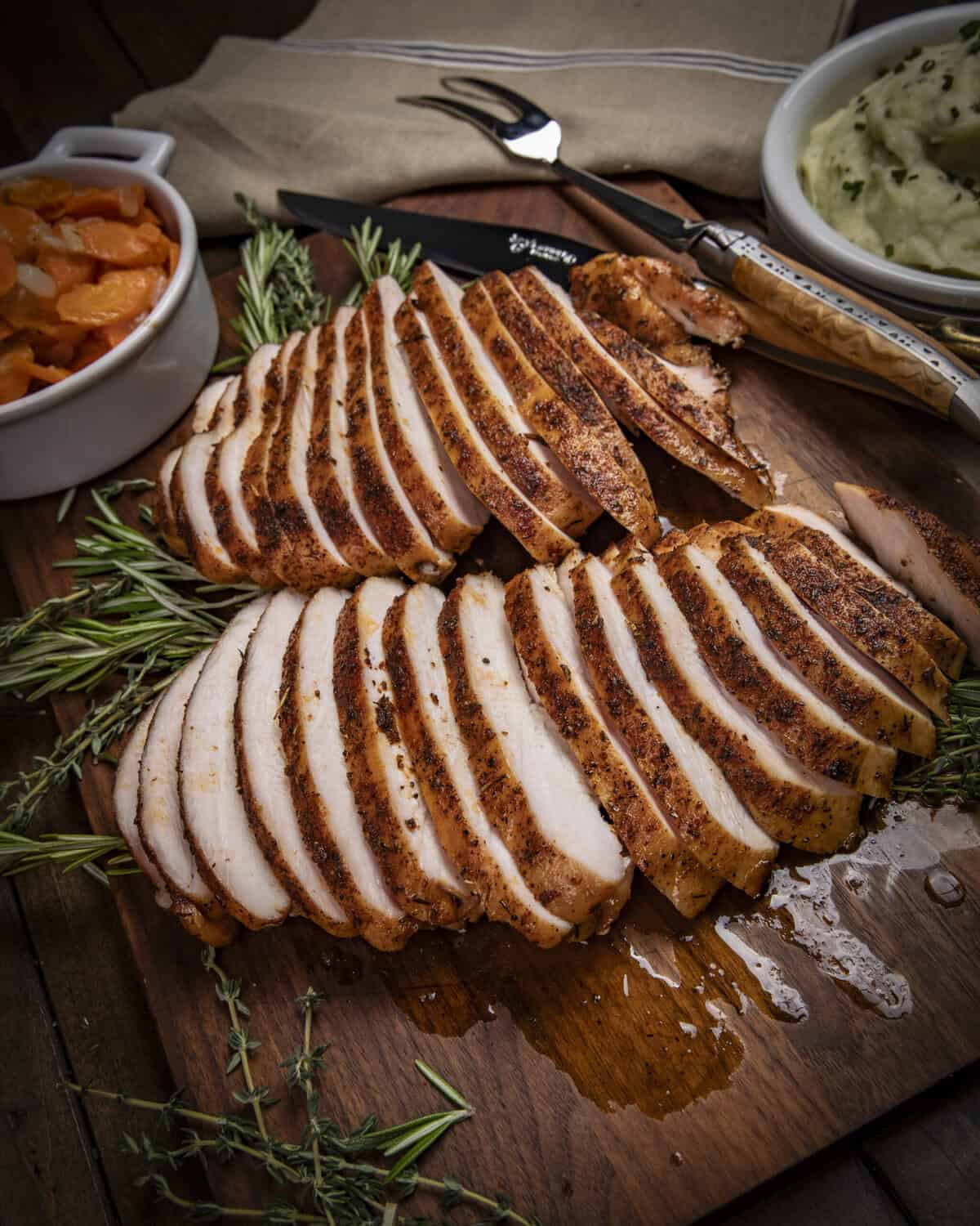 Smoked Turkey Breast Recipe (tender and juicy)