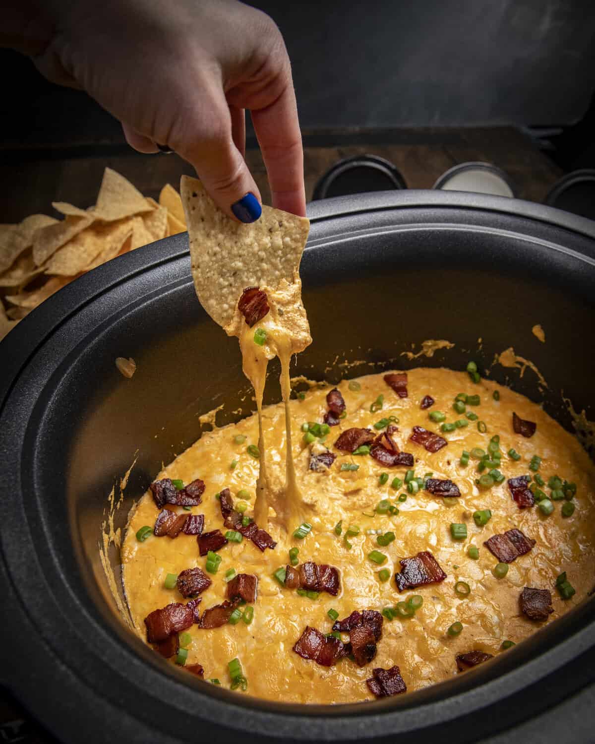 Slow Cooker Buffalo Chicken Dip