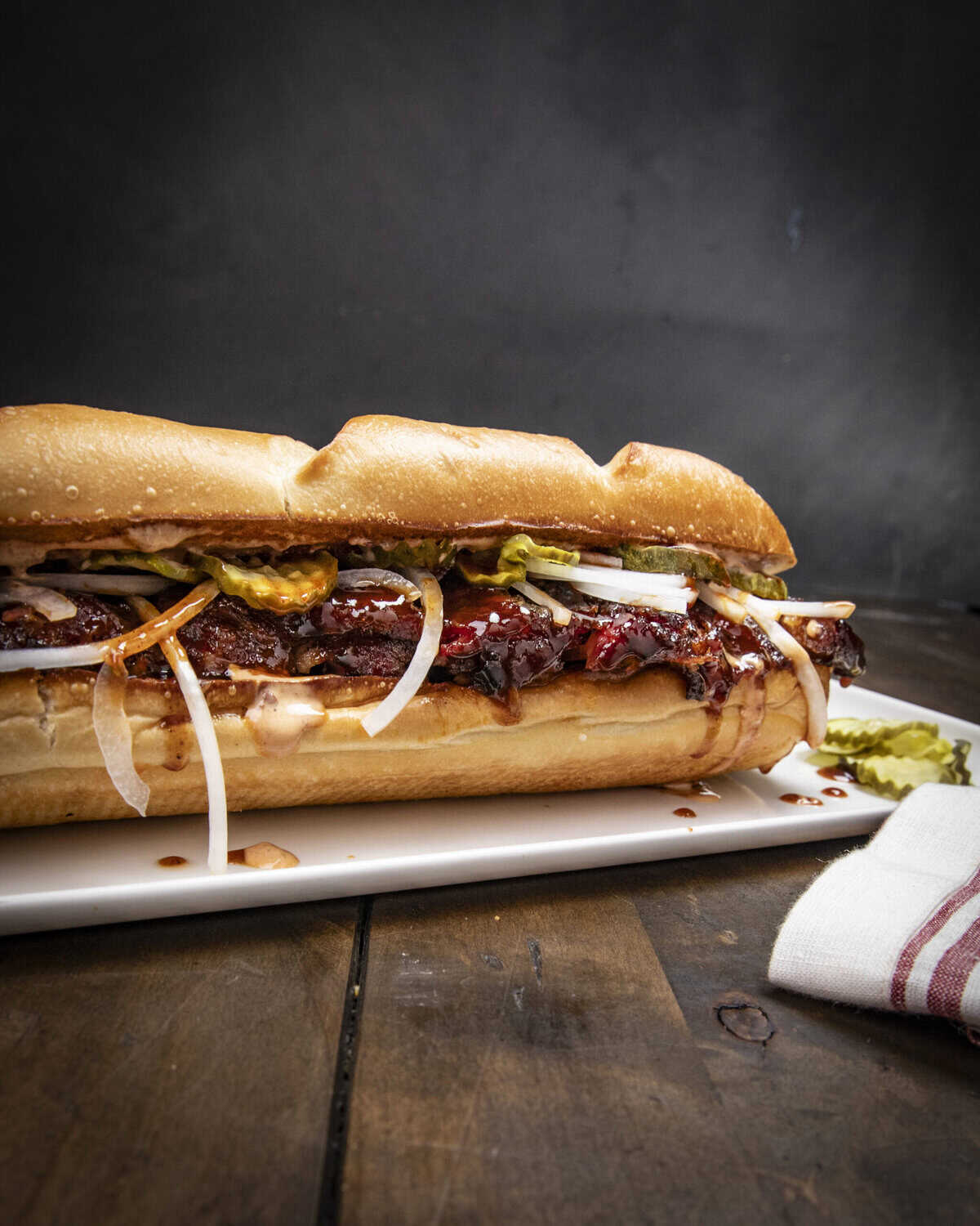 Smoked Rib Sandwich (Like McDonald's)
