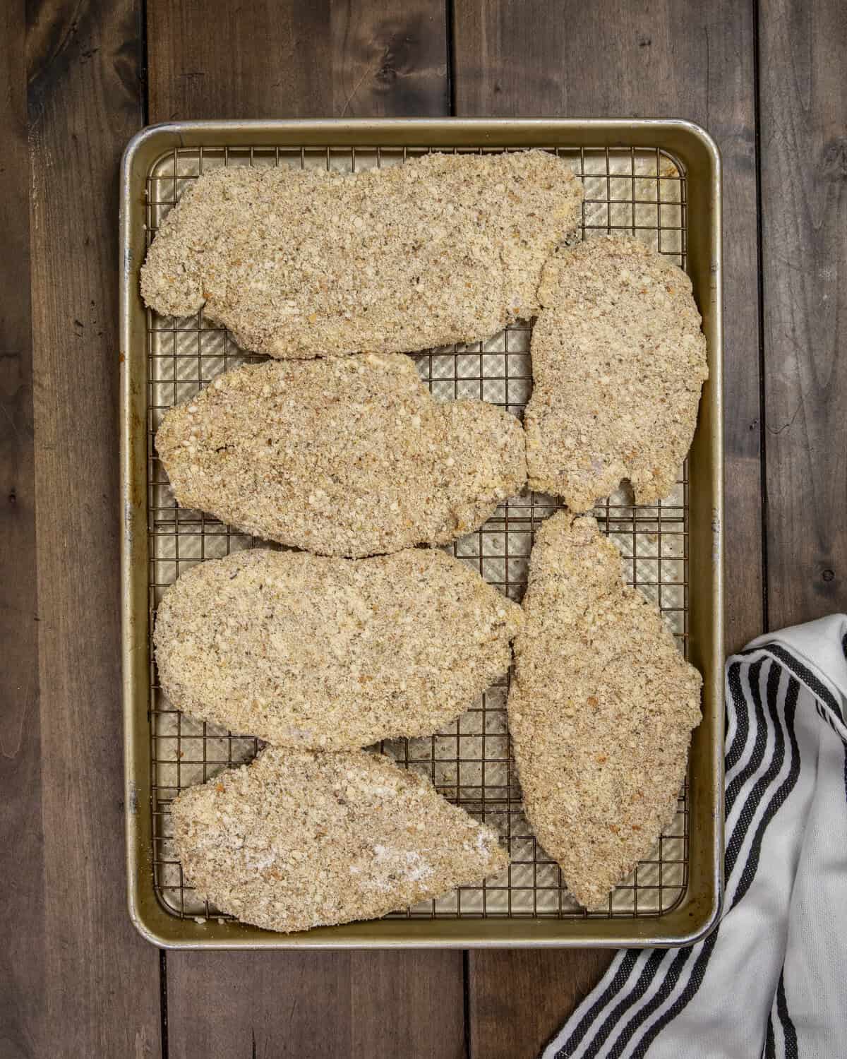 Chicken Parm Caesar Sandwich