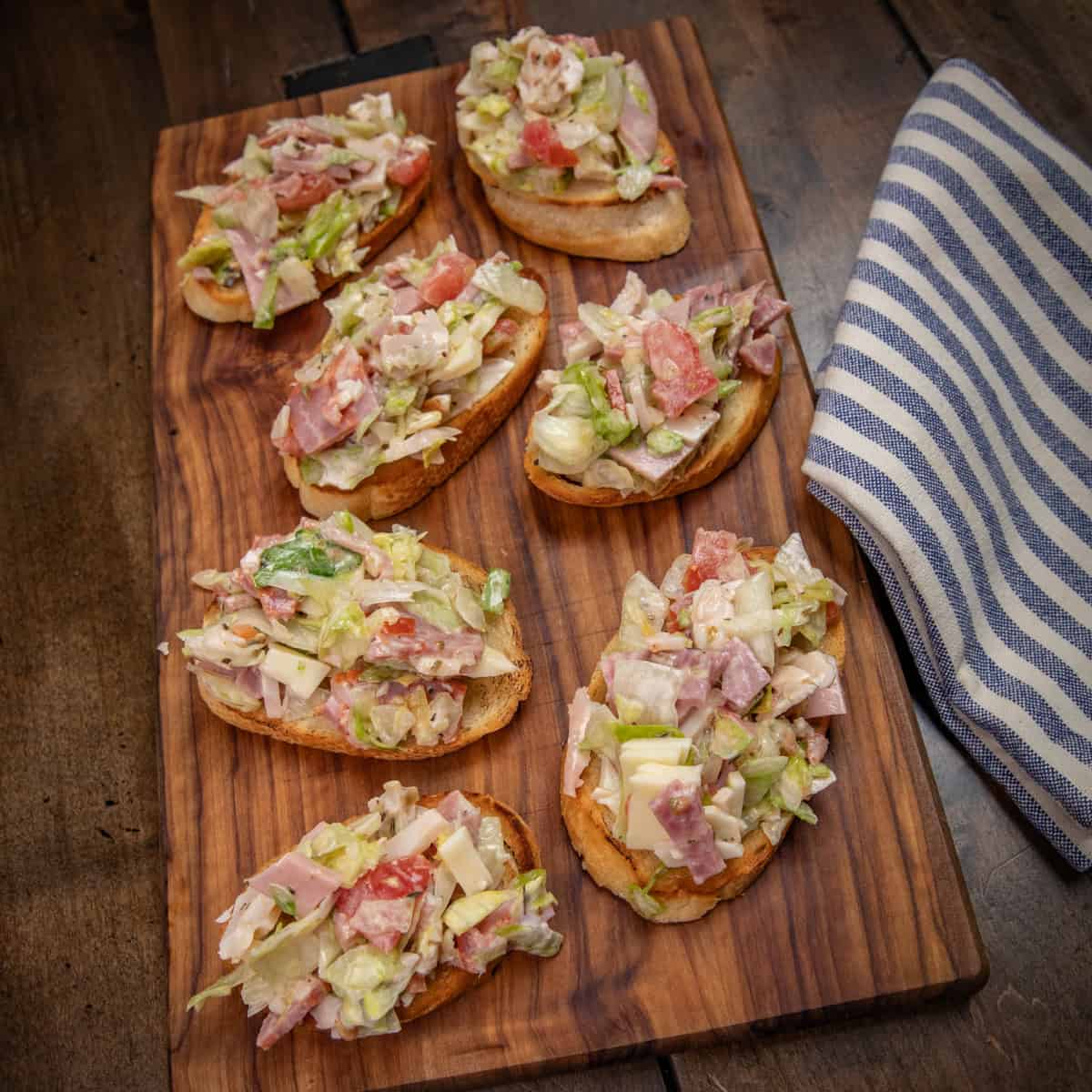 Italian Hoagie Dip (Inspired by the Viral Chopped Sandwich)
