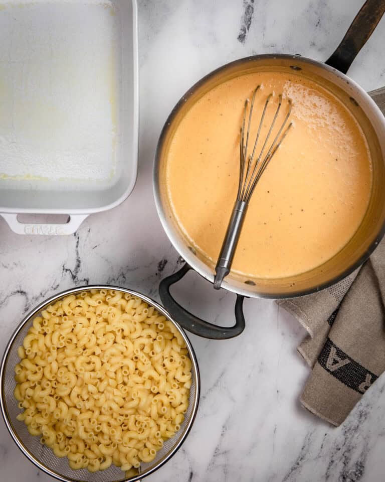 Mac and Cheese with Ritz Cracker Topping